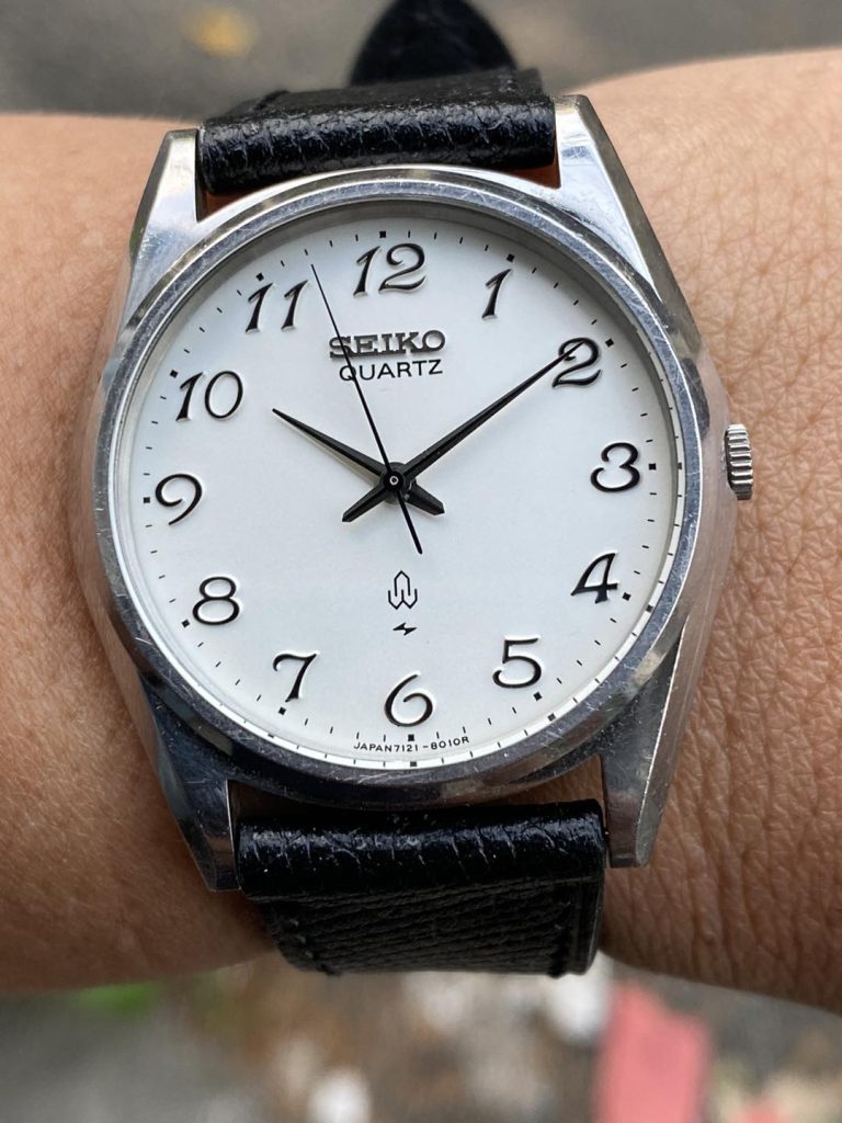 Vintage Men’s Seiko Watch Silver 7121-8000 Quartz – Long's Fine Watches
