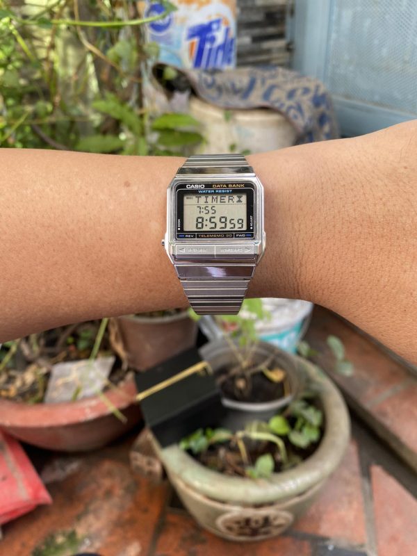 Casio DB-310 Module 871 Data Bank Telememo 30 Vintage World Time Alarm ...