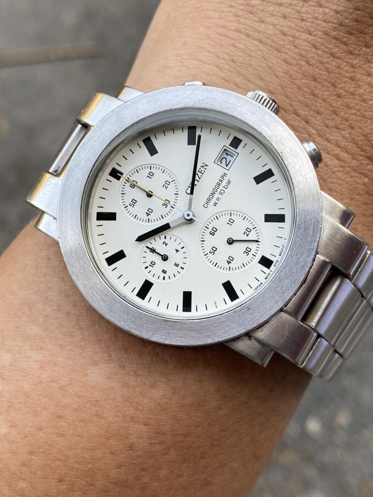 Citizen Chronograph Quartz watch 0510-S75438 HST, made in Japan – Long ...
