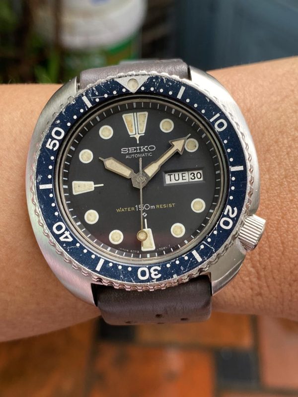Seiko Diver 6309-7049 automatic day date case no.000655, made in Japan. – Long's Fine Watches