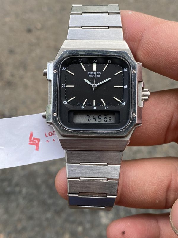 SEIKO H449-535A ANALOG/DIGITAL Watch, made in Japan / case no.401097 – Long's Fine Watches