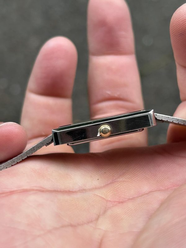 Seiko Galaxy Watch Quartz Base metal St.Steel back V701-5K20/ case no ...