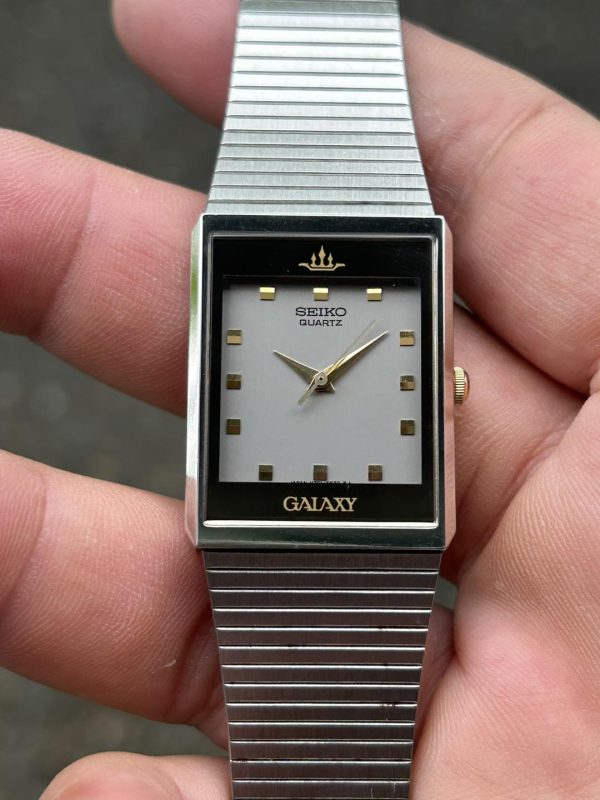 Seiko Galaxy Watch Quartz Base metal St.Steel back V701-5K20/ case no ...