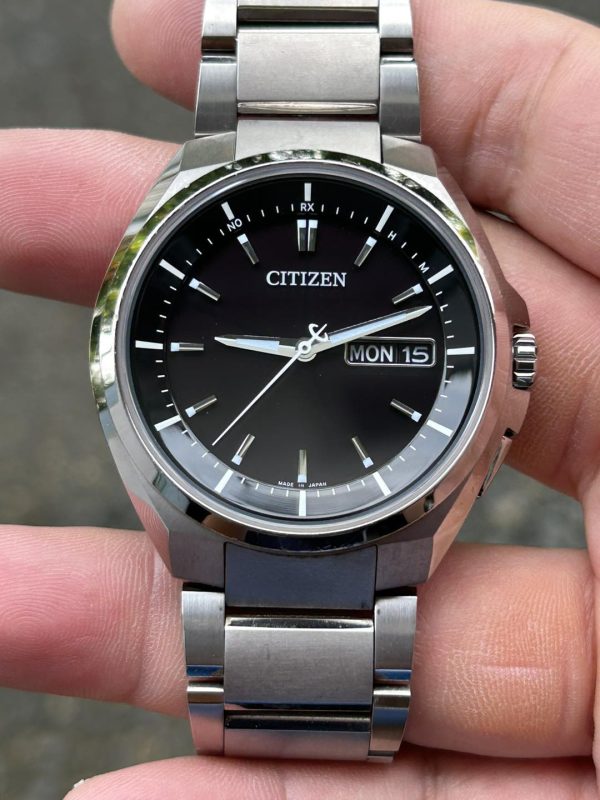 Citizen Attesa Eco Drive Radio Controlled Watch Day Date Display AT6050 ...