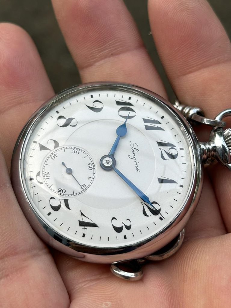 Longines 15 Jewels pocket watch hand winding / case no.4961720, Swiss ...