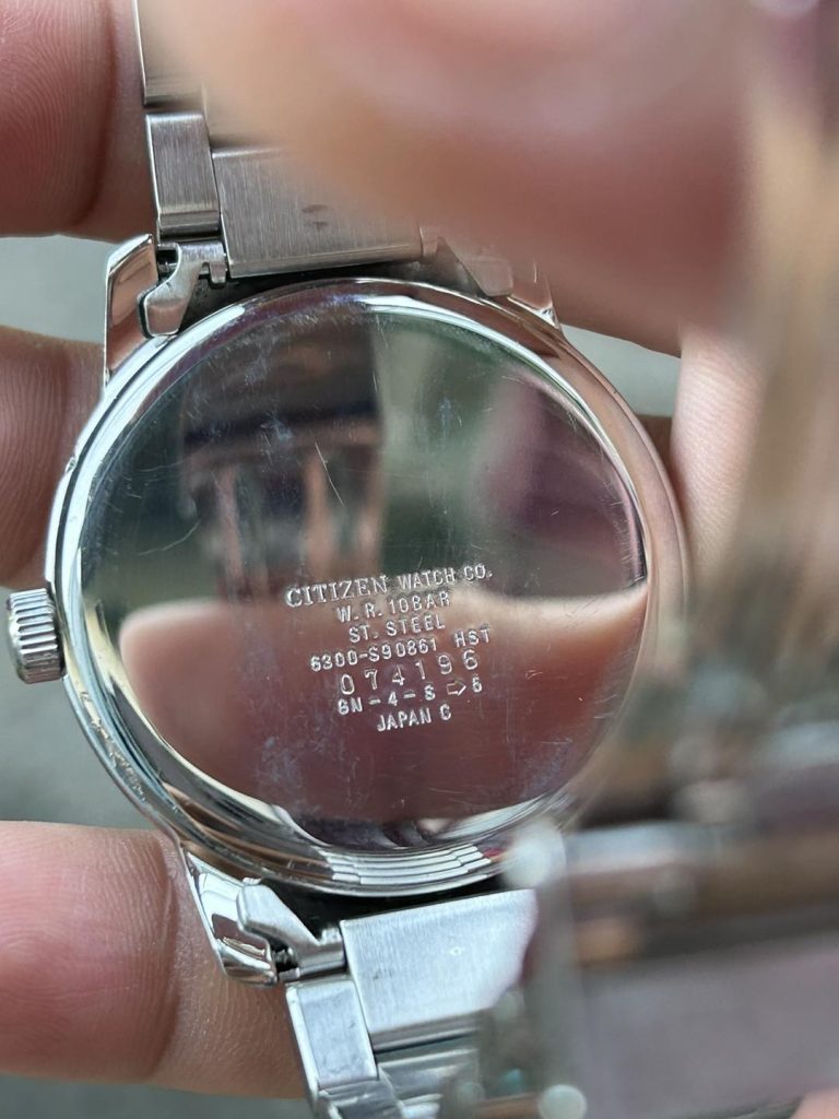 Citizen Moon Phase Quartz watch 6300-S90861 HST case no.074196, made in ...