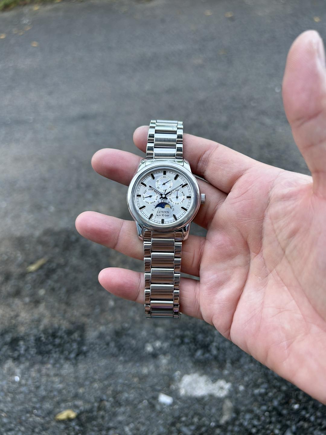 Citizen Moon Phase Quartz watch 6300-S90861 HST case no.074196, made in ...