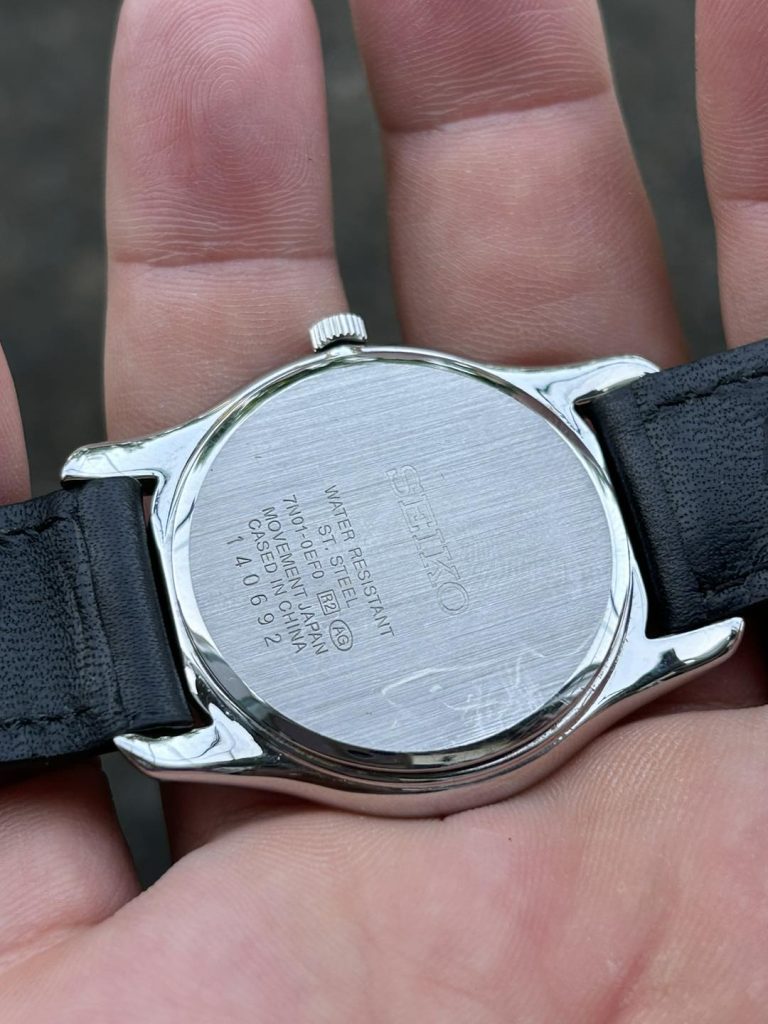 Seiko Mens Quartz Watch 7N01- 0EF0 / case no.140692 , made in Japan ...