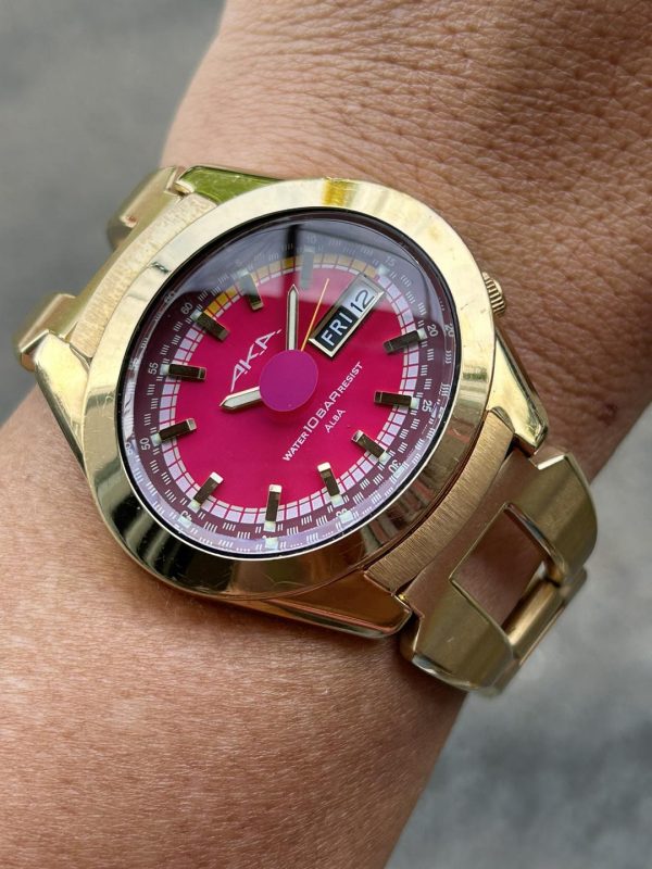 Men’s vintage Seiko AKA Alba Quartz watch V743-5A10 / Case no.6N1107 ...