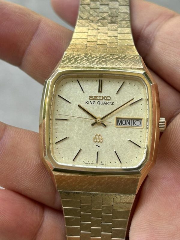 Seiko King Quartz watch 9223-5000 SGP ST.Steel Back case no.165818 ...