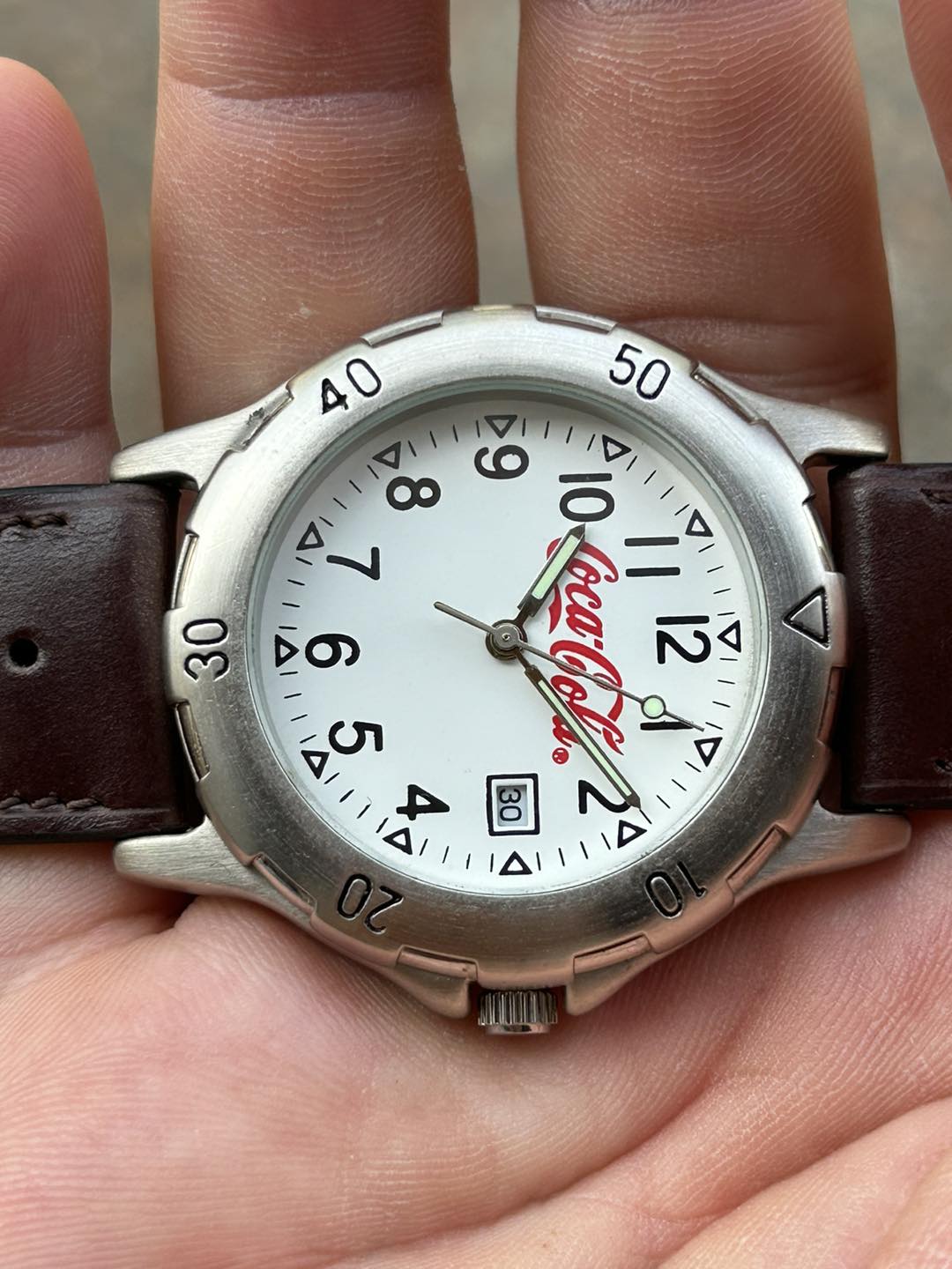 Seiko Coca Cola Quartz Watch Japan movement , assembled in Canada ...