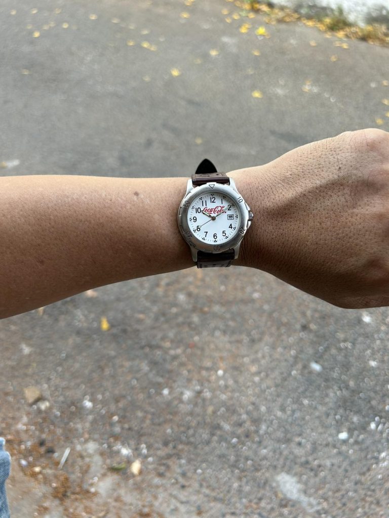 Seiko Coca Cola Quartz Watch Japan movement , assembled in Canada ...