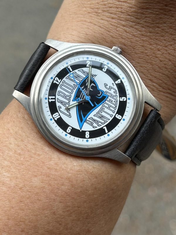 Fossil Carolina Panthers Quartz Watch LI-1078. – Long's Fine Watches