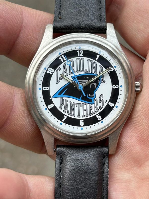 Fossil Carolina Panthers Quartz Watch LI-1078. – Long's Fine Watches