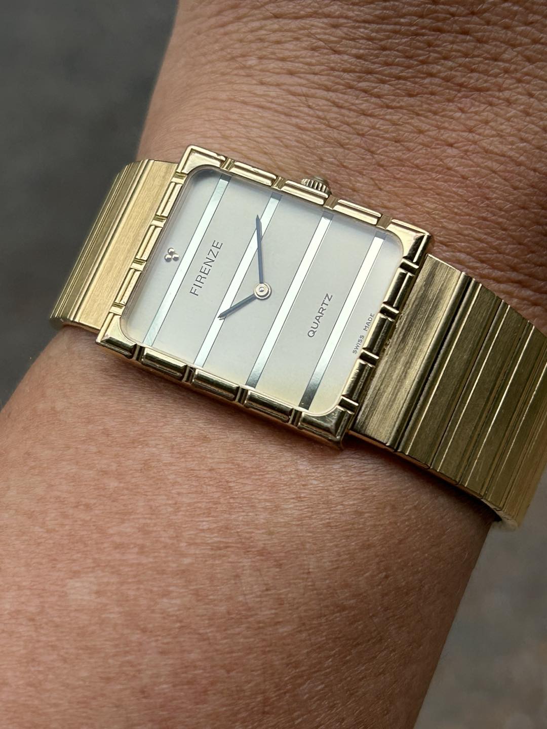 Firenze Quartz Vintage watch MA611Y, Swiss made. – Long's Fine Watches