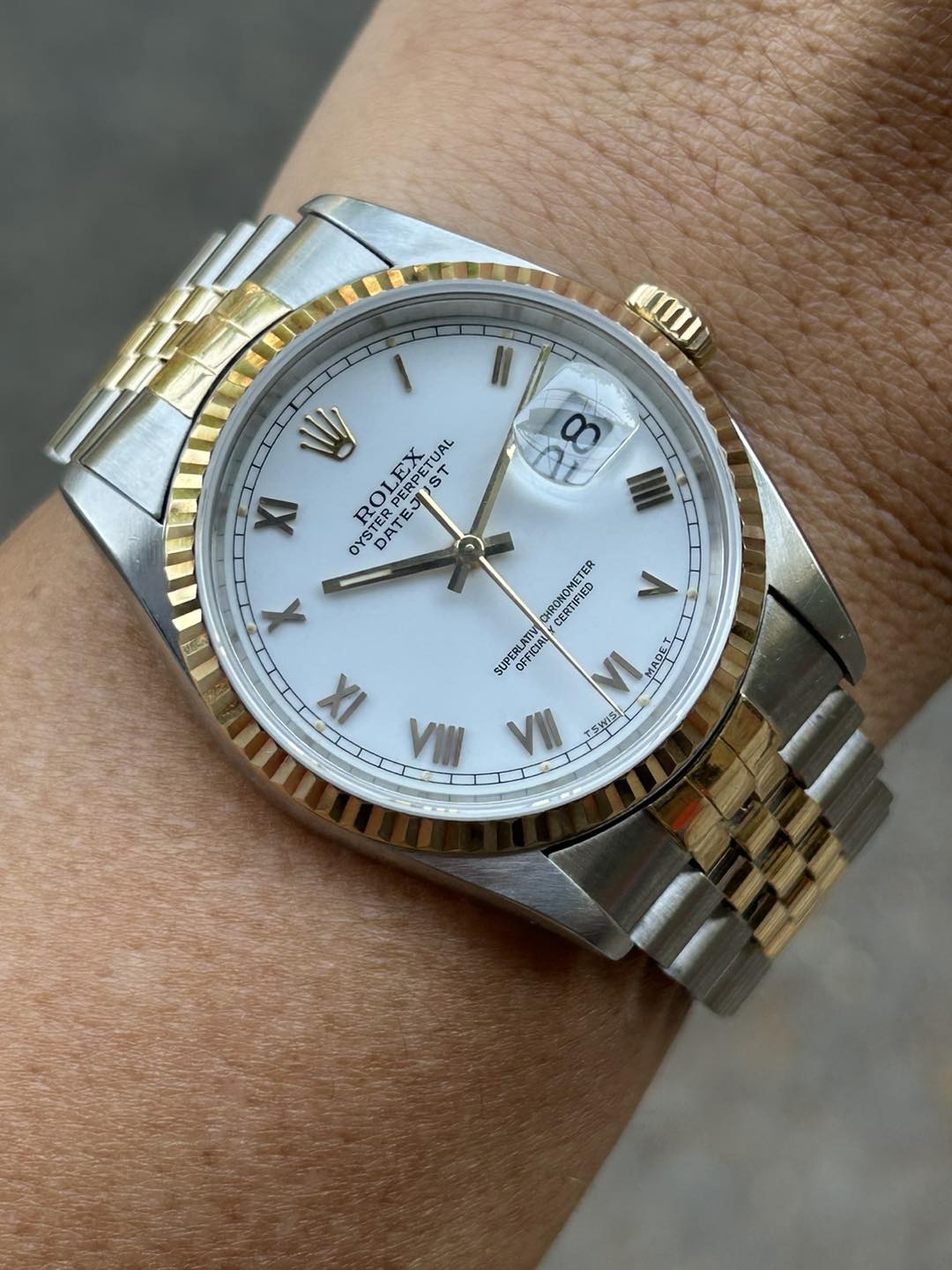Rolex Datejust 16233 , S Serial , date 1994, Size:36mm , Cal.3135 ...