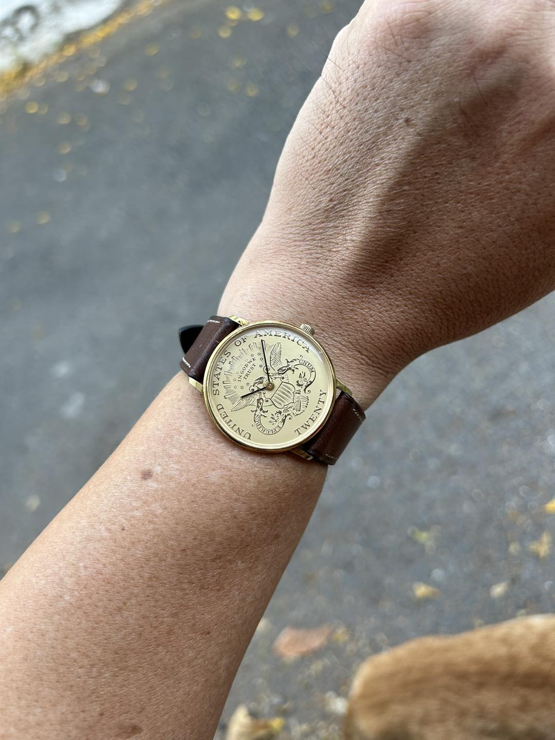 United States of America / Aristo Twenty Coin Watch West Germany / case ...