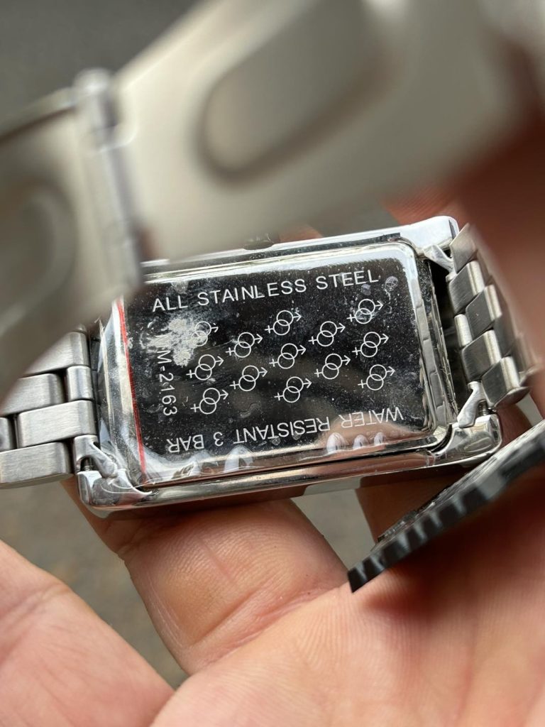 Musk Tank Quartz watch MM-2163 , made in Japan. – Long's Fine Watches