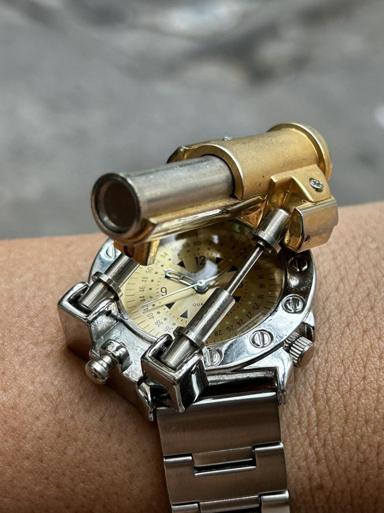 Funny cannon model Quartz Vintage watch , made in Japan. – Long's Fine ...