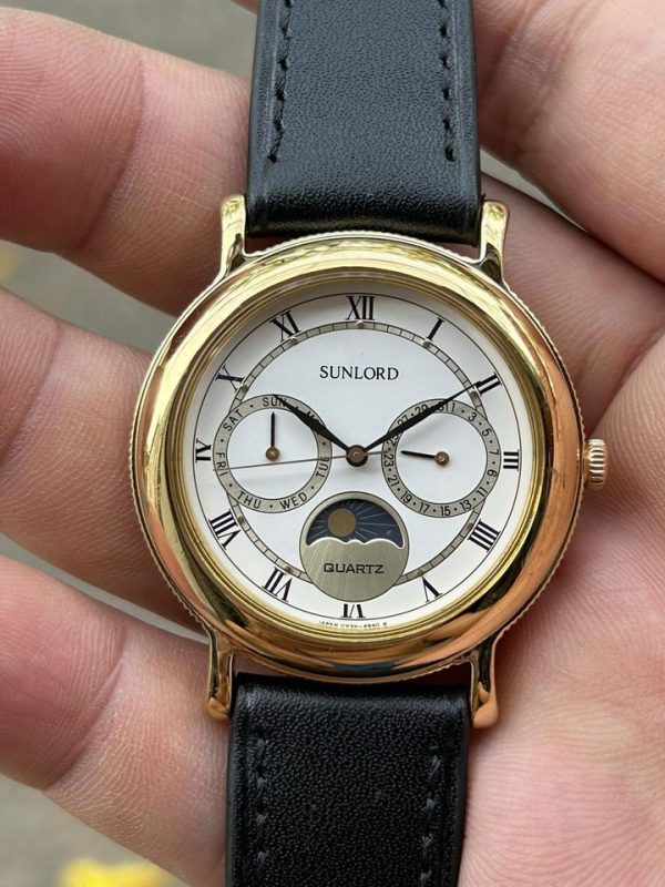 Sunlord Moon Phase Quartz Watch S1909-H3H, made in Japan. – Long's Fine ...