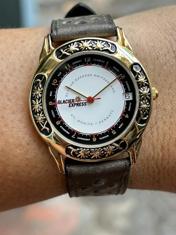 Glacier Express St.Moritz / Davot-Zematt Quartz watch , Swiss made ...