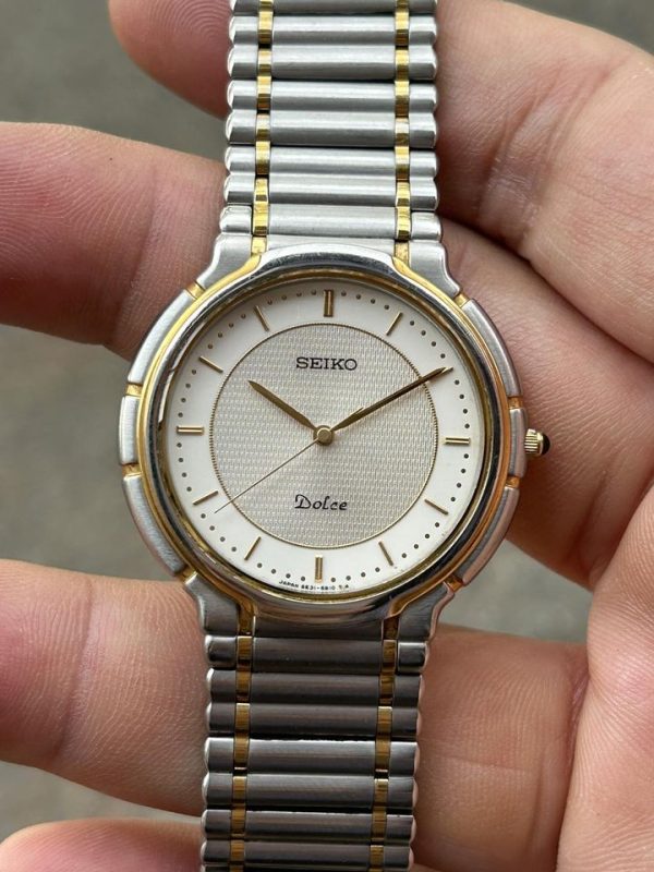 Seiko Dolce Quartz Watch 5E31-5B10 / case no.005725, made in Japan ...