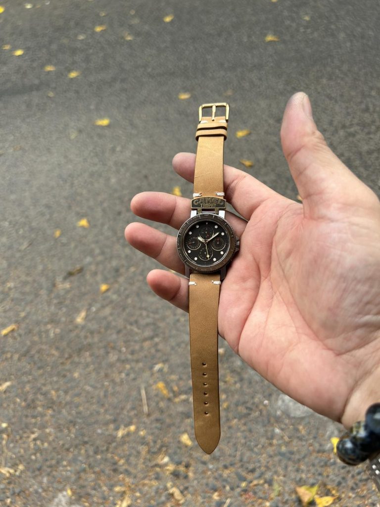 Camel Trophy Green Belt Patented Model 4P40 Quartz watch , made in ...
