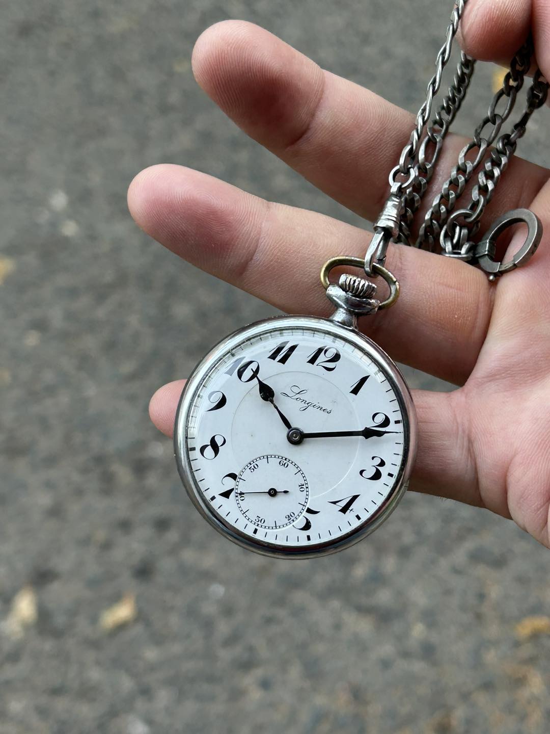 Longines 15 Jewels pocket watch hand winding / case no.542317, Swiss ...