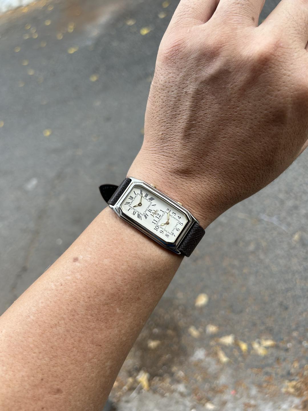 JAL dual time quartz watch St.Steel back / case no.540367 , made in Japan. – Long's Fine Watches