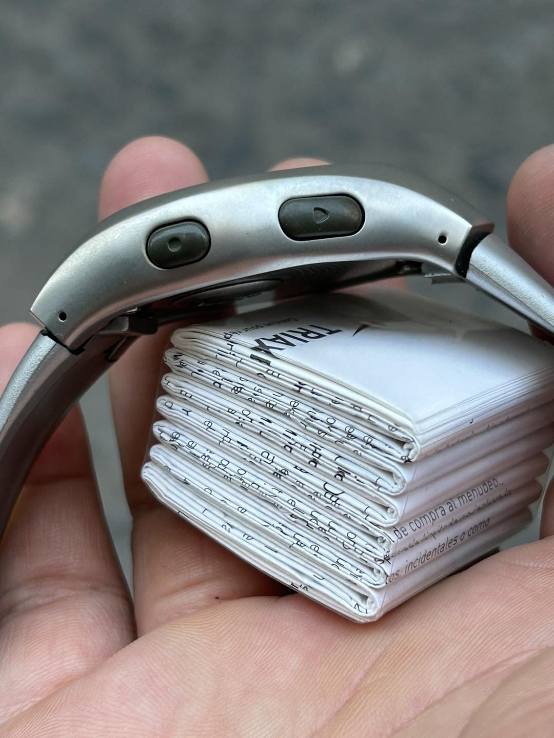 Nike Triax Digital vintage watch WG81-4010/ case no. 275730 . – Long's ...