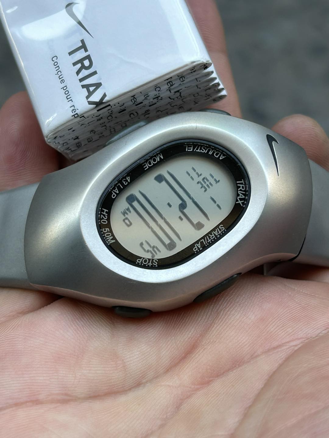 Nike Triax Digital vintage watch WG81-4010/ case no. 275730 . – Long's ...