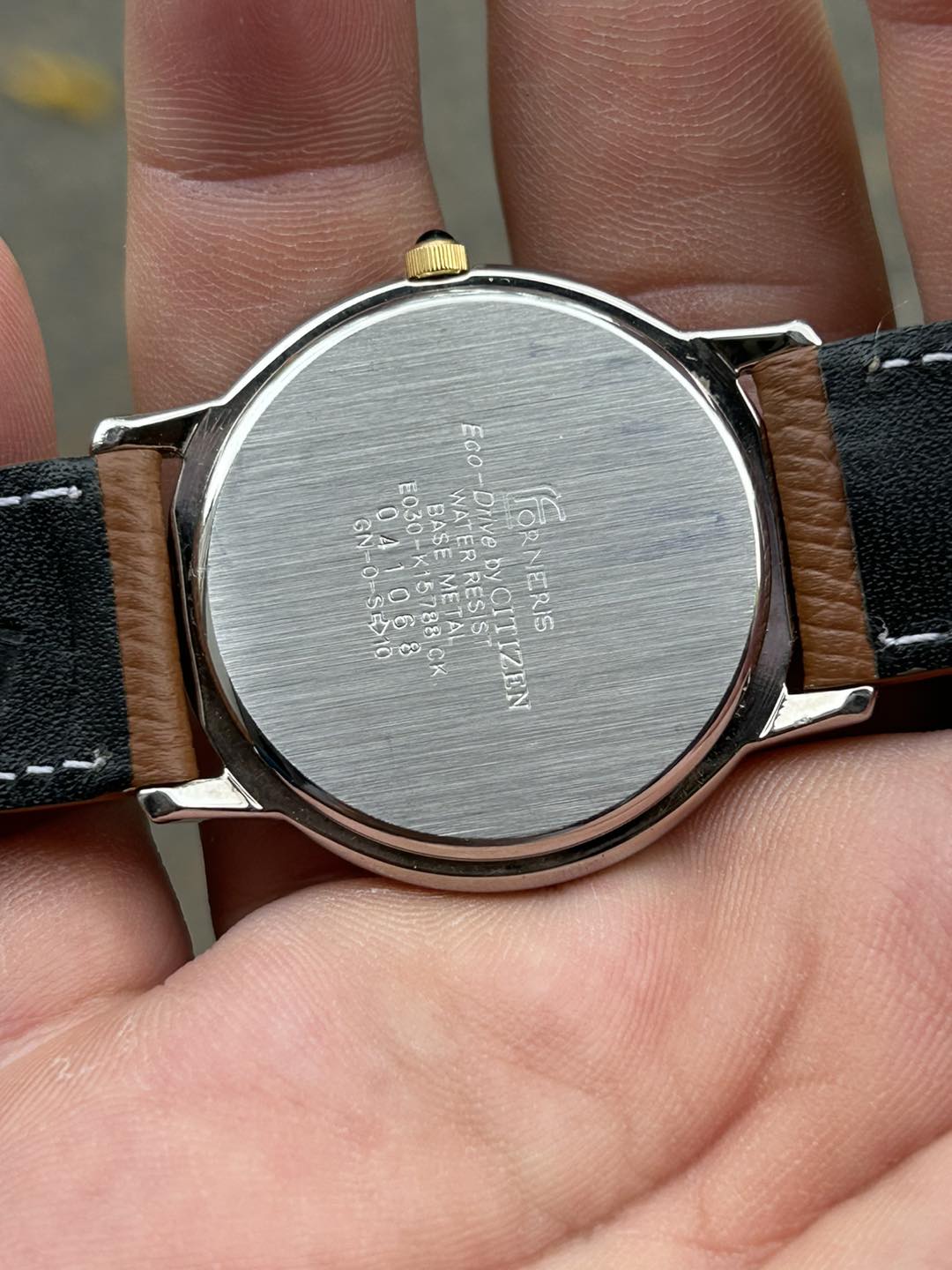 Luciano Forneris Paris Citizen Eco-Drive Watch E030-K15788 CK/ case no.041068, made in Japan ...