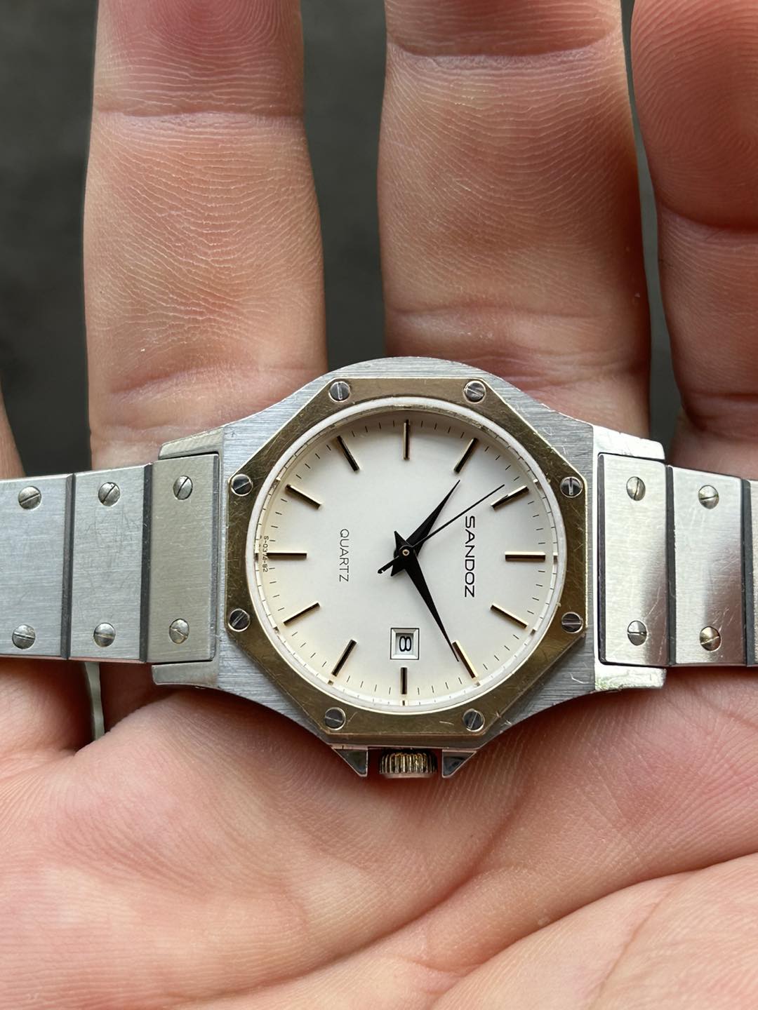 Sandoz Quartz watch 0374-82, Swiss Made. – Long's Fine Watches