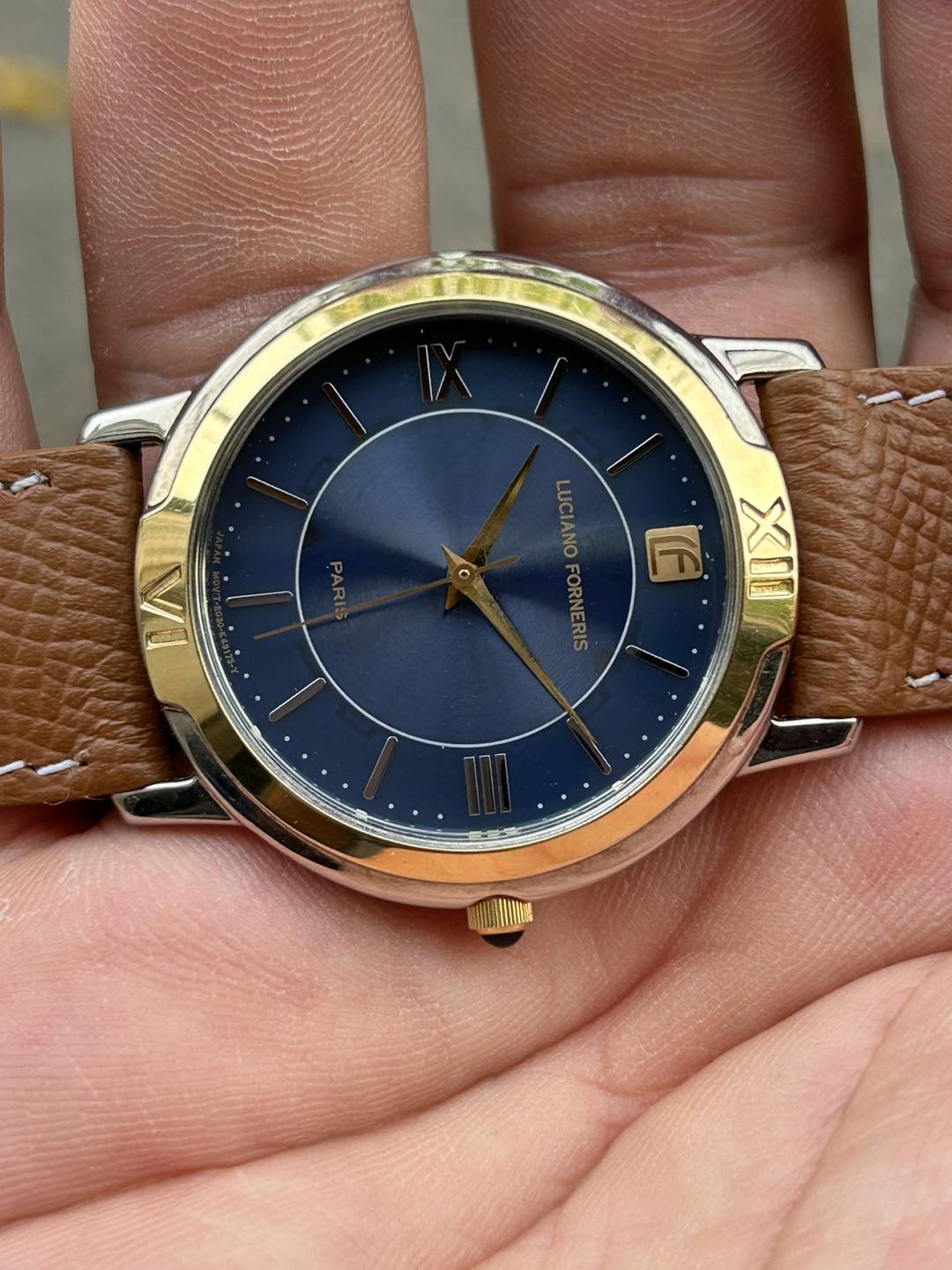 Luciano Forneris Paris Citizen Eco-Drive Watch E030-K15788 CK/ case no.041068, made in Japan ...