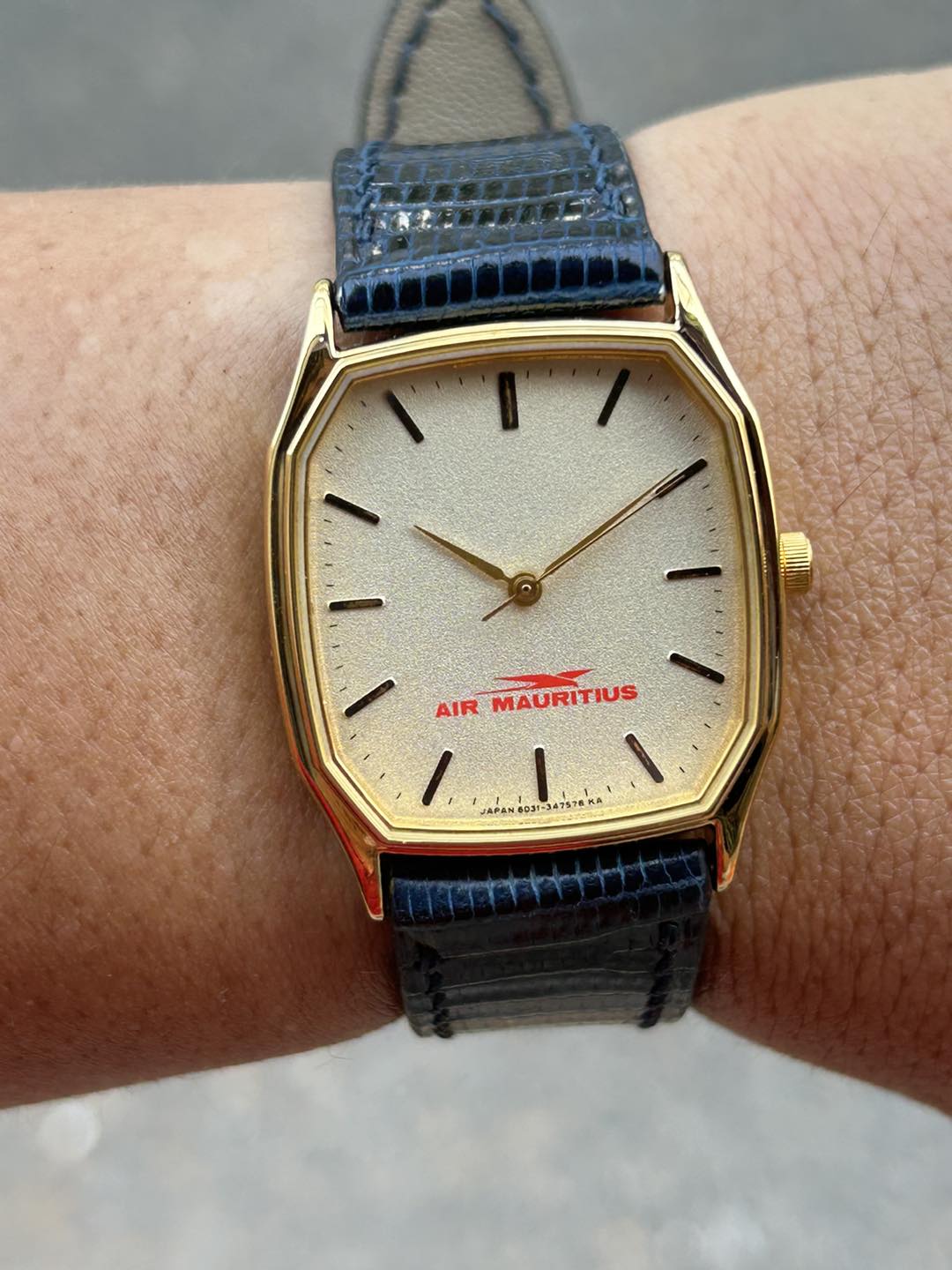 Air Mauritius – Citizen Quartz watch 6031-343522 KA base metal, made in ...