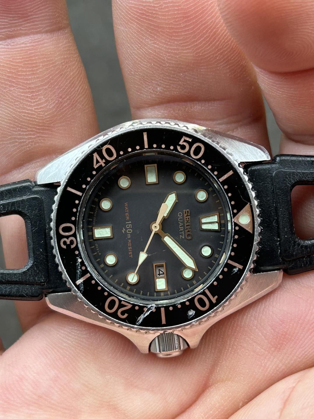 Seiko Diver Quartz Watch 2625-0010 / case no.570012 , made in Japan ...