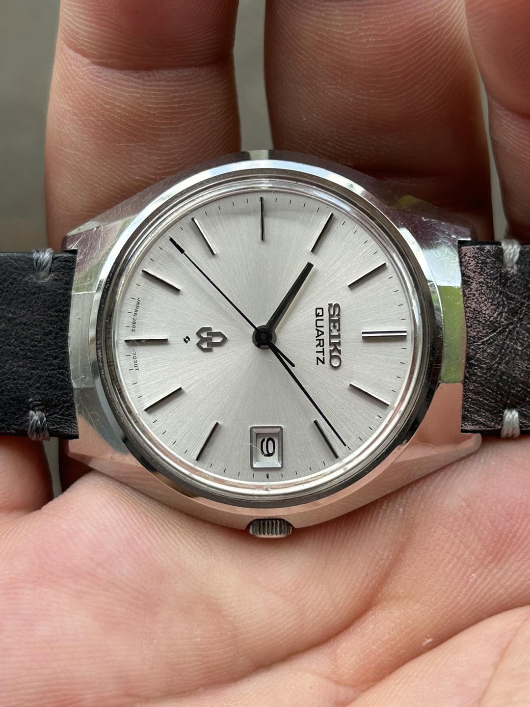 Seiko Quartz watch 3802-7010 / case no.320817, made in Japan. – Long's ...