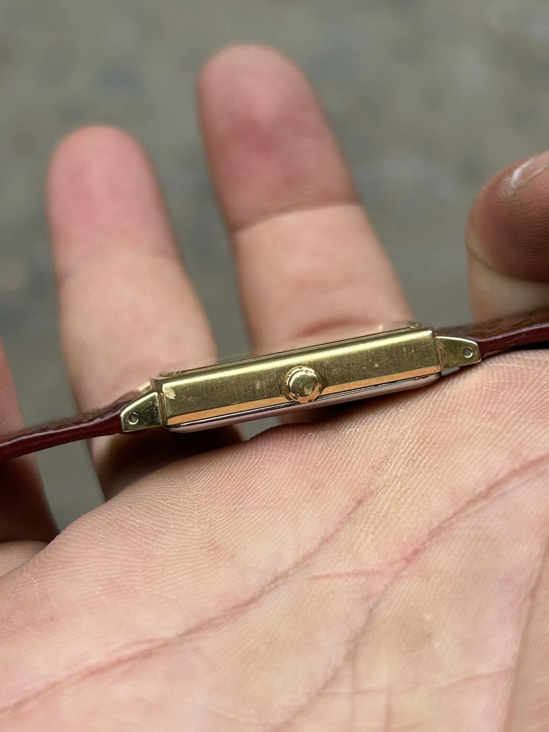 SEIKO ALBA Tank antique Quartz watch Y101-5470 / case no.491353, made ...