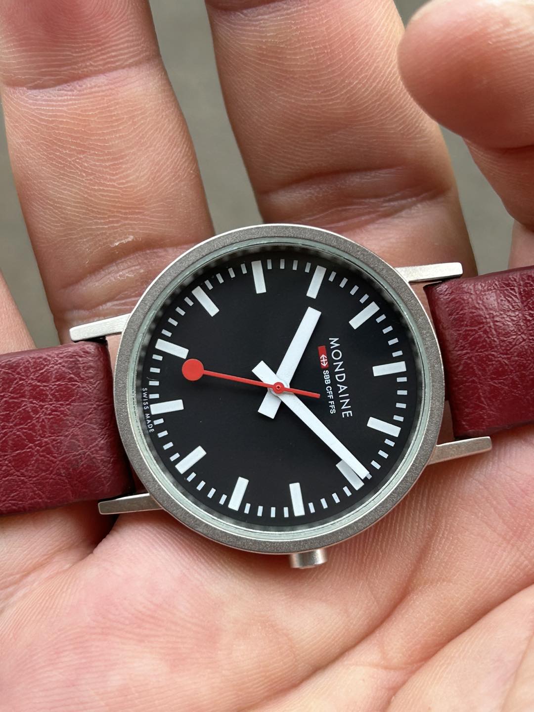 SBB CFF FFS Mondaine Official Swiss Railway Eco Quartz, Swiss made ...
