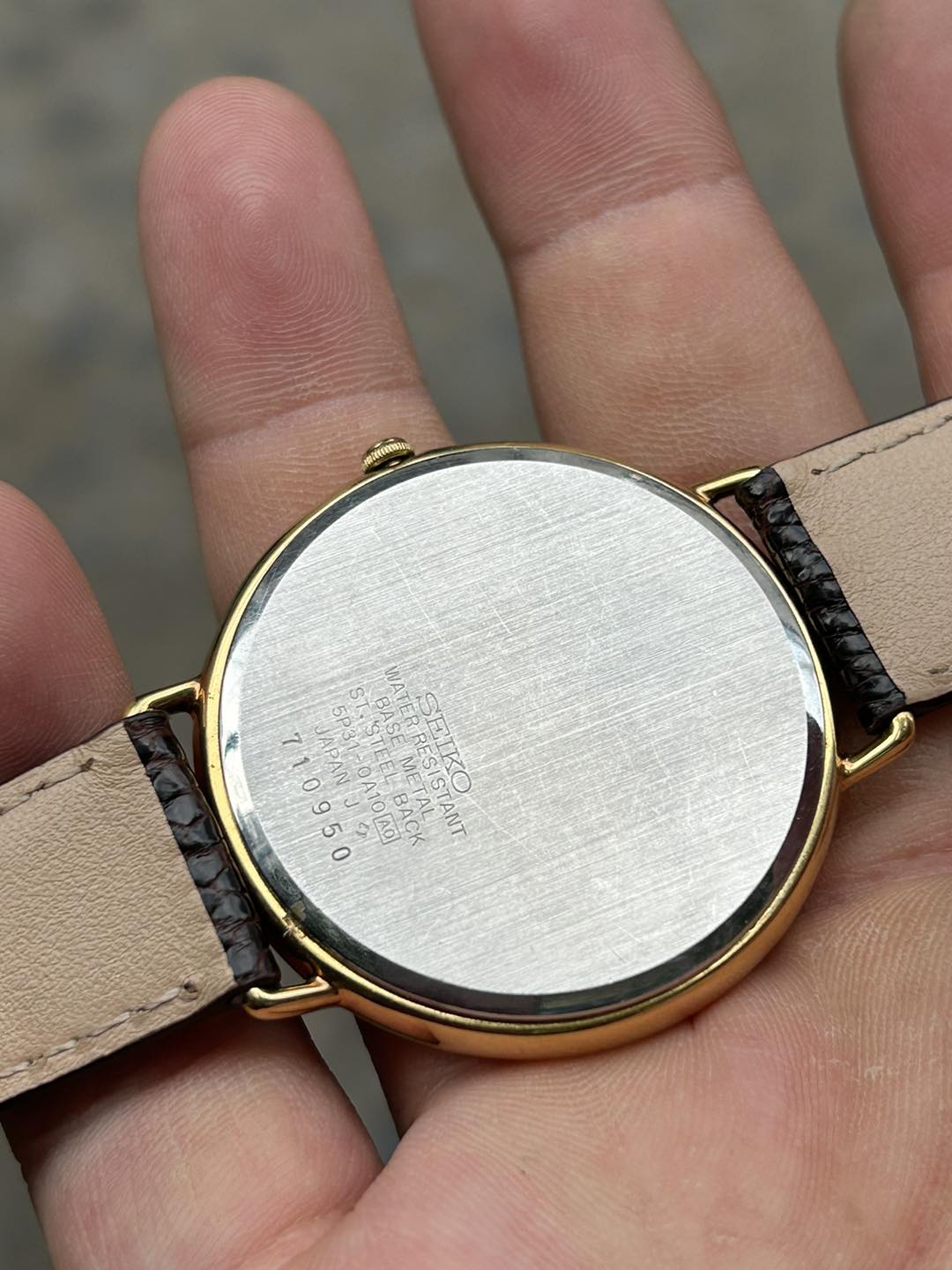 Seiko Avenue Quartz Mens Watch 5P31-0A10/ case no.710950 , made in ...