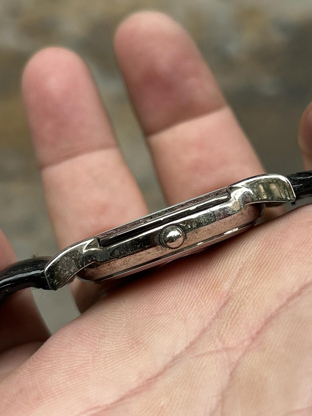 Raffle Quartz Vintage watch stainless Steel back , made in Japan ...