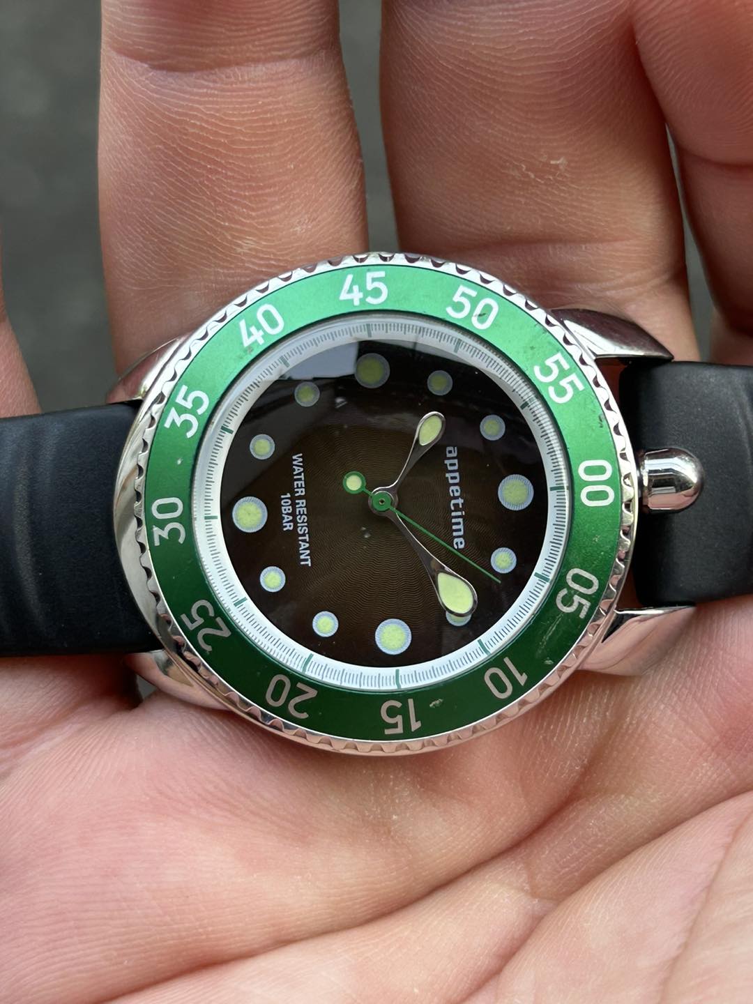 Appetime Turtle Quartz Vintage watch stainless Steel VJ21-0190, made in ...