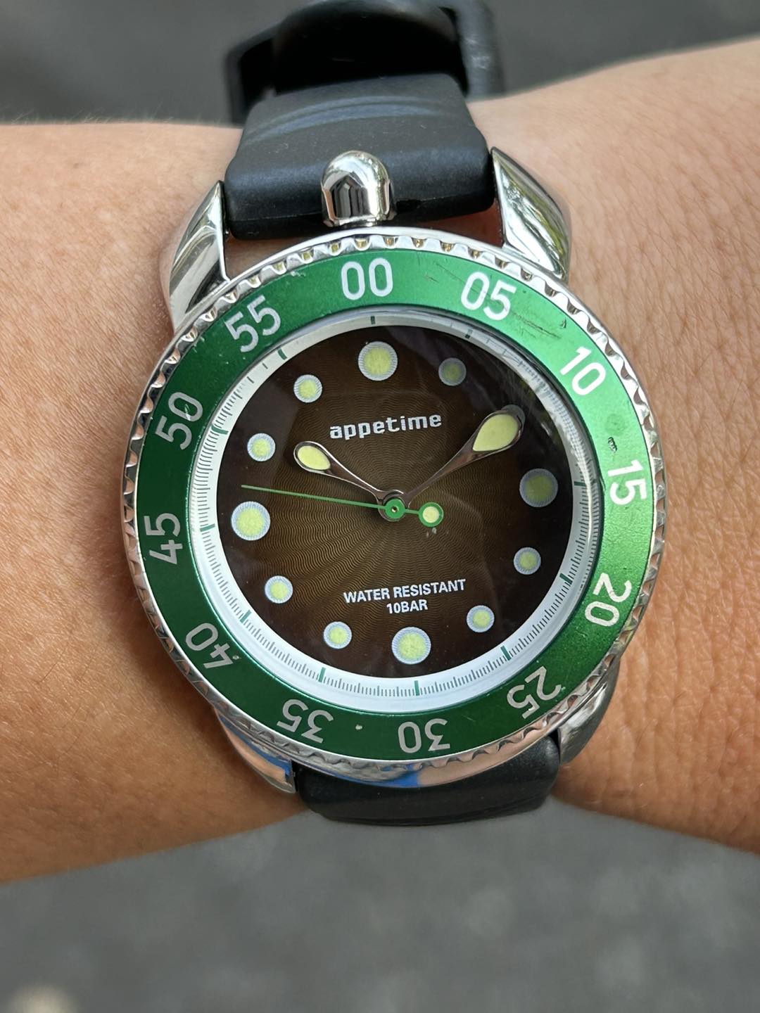 Appetime Turtle Quartz Vintage watch stainless Steel VJ21-0190, made in ...