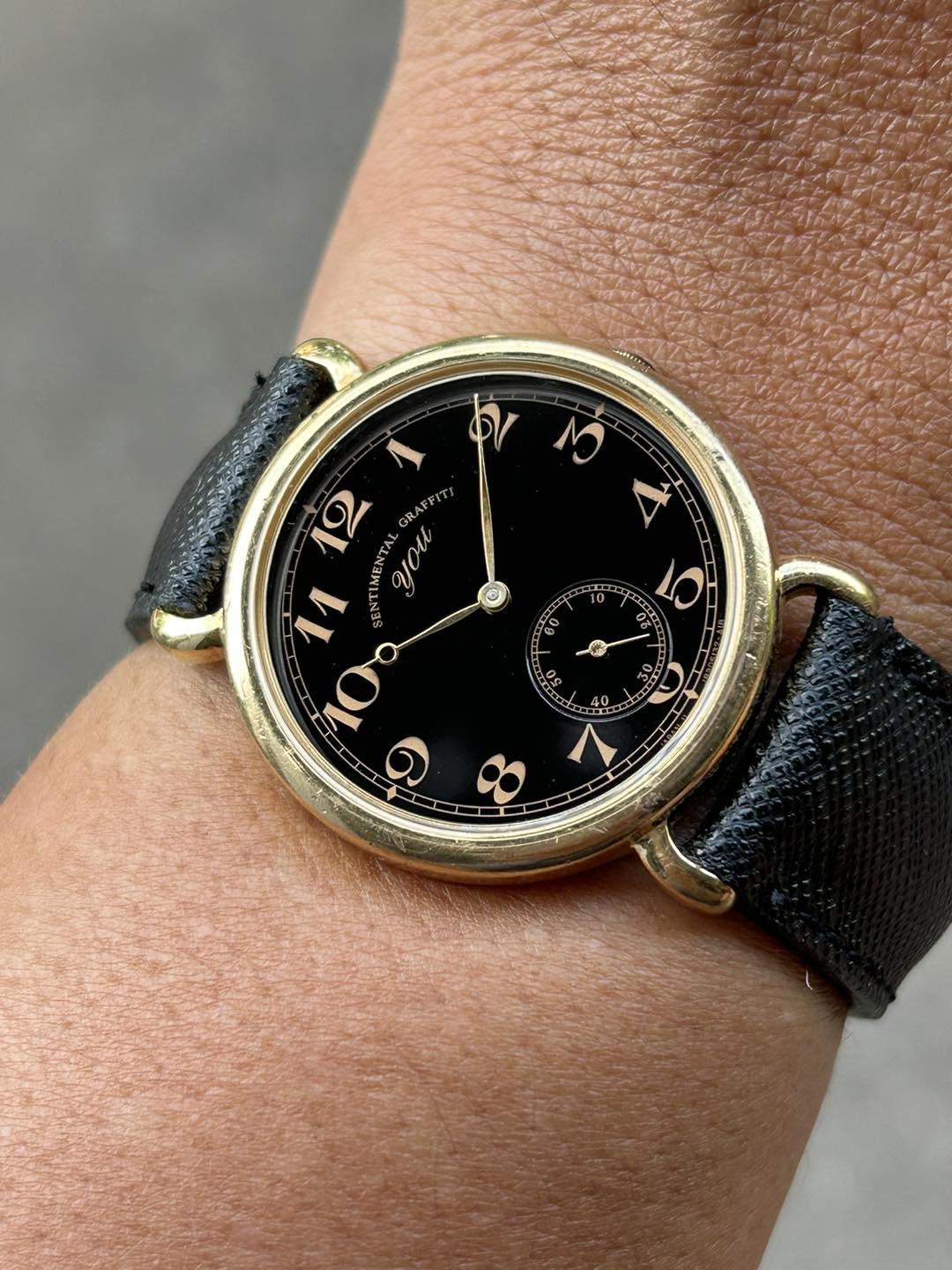 Orient Sentimental Graffiti Quartz Vintage watch WATER RESISTANT ...