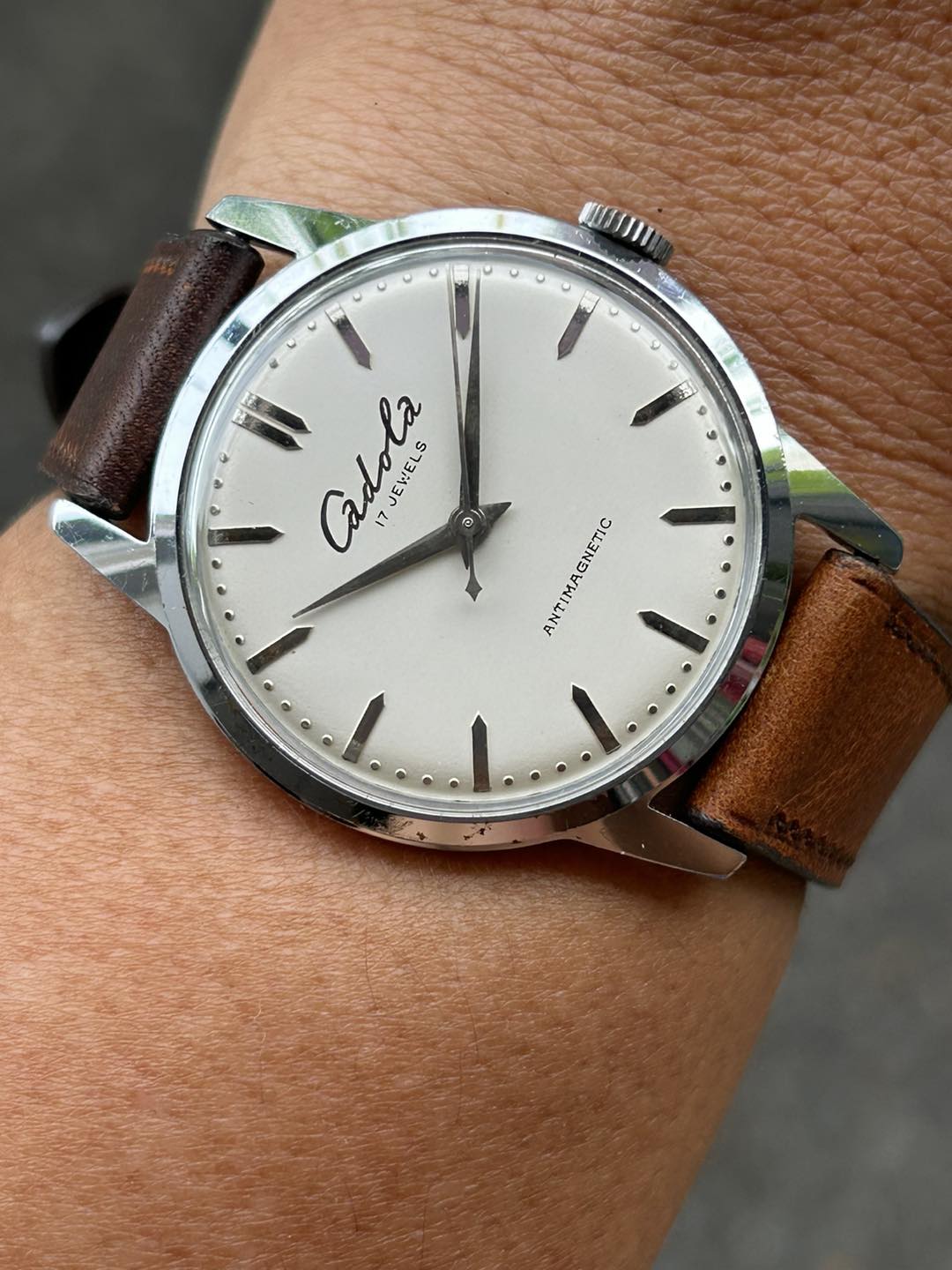 Cadola hand winding 17 Jewels vintage watch 3664 , Swiss made. – Long's ...