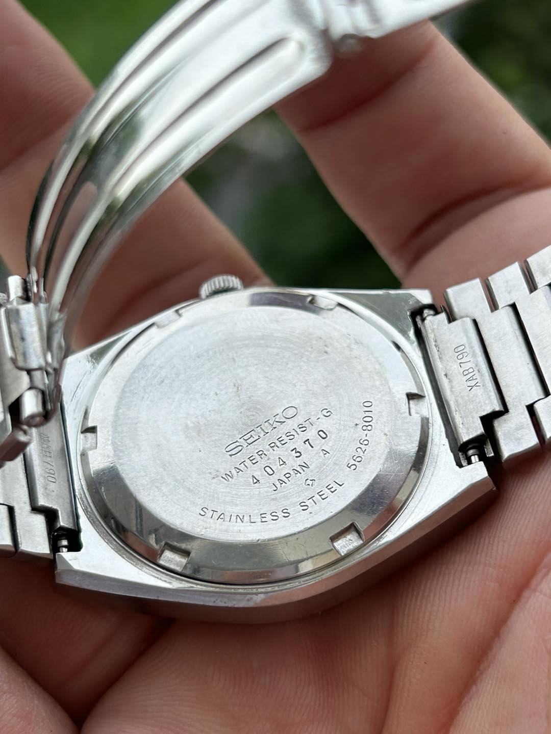 Seiko KS automatic watch , Cal.5626-8010 day date, hi beat 28800 / case ...