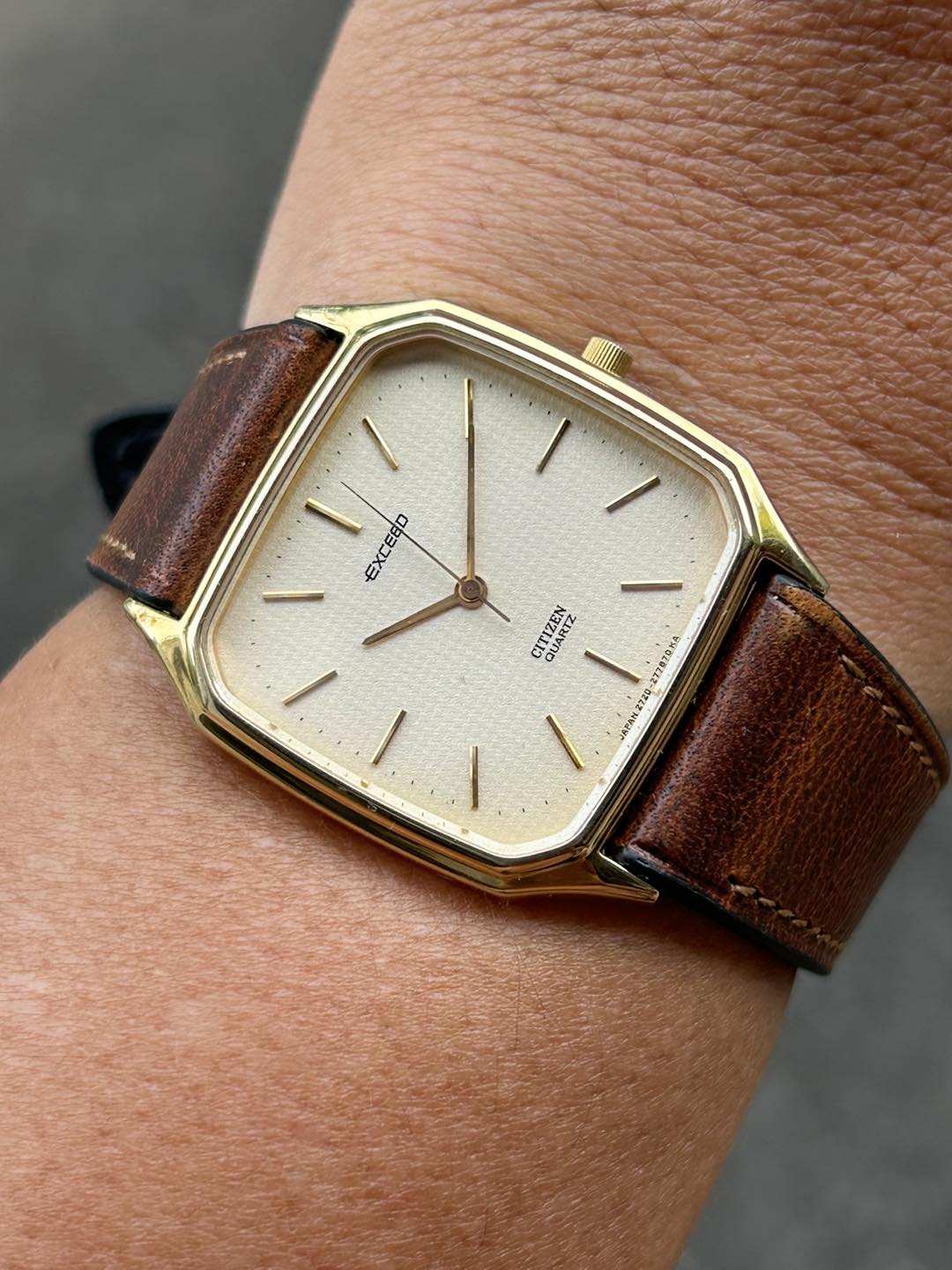 Authentic Exceed Citizen Quartz Base metal YP30 2730-273559 Y Vintage / case no.8100118 , made ...