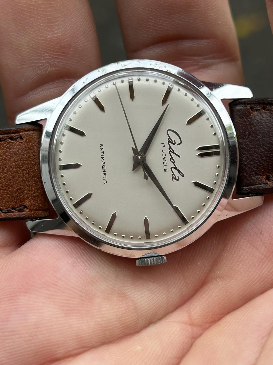 Cadola hand winding 17 Jewels vintage watch 3664 , Swiss made. – Long's ...