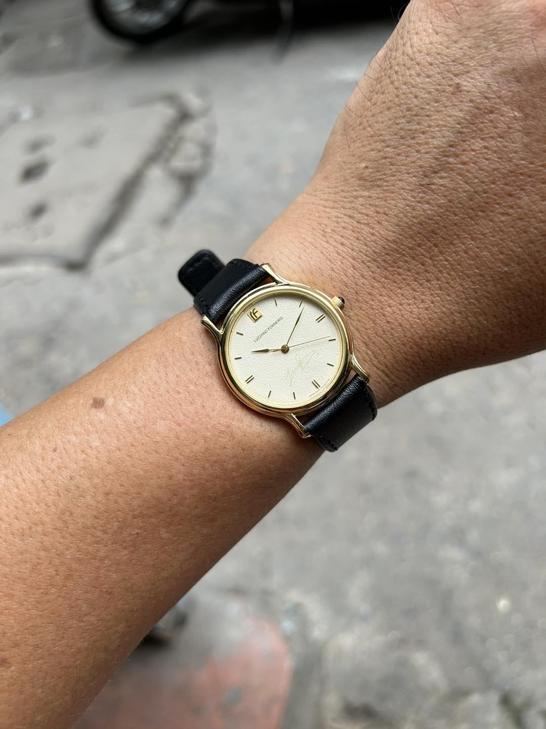 Citizen LUCIANO FORNERIS Quartz watch 6A31-409671 Y0 / case no.8121795, made in Japan . – Long's ...