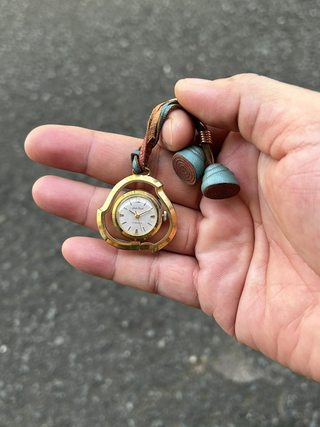 Seiko Purple manual winding pocket watch 17 Jewels , made in Japan ...